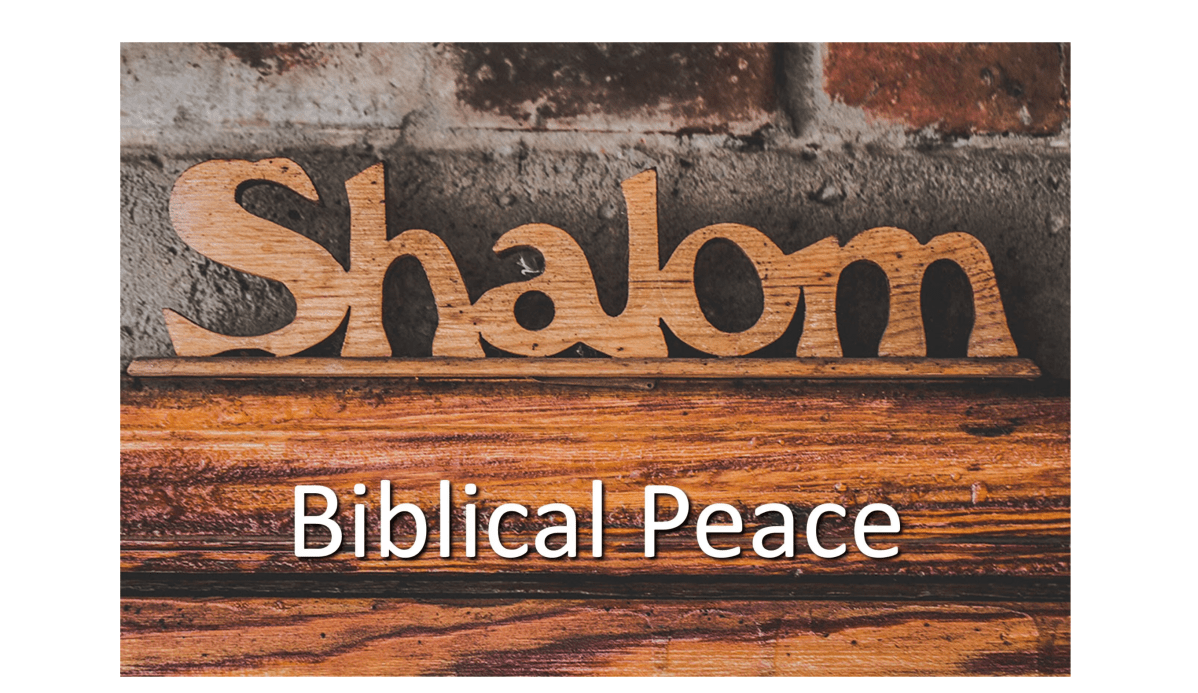 Peace and the Bible: How clear is the connection? [Peace and the Bible ...